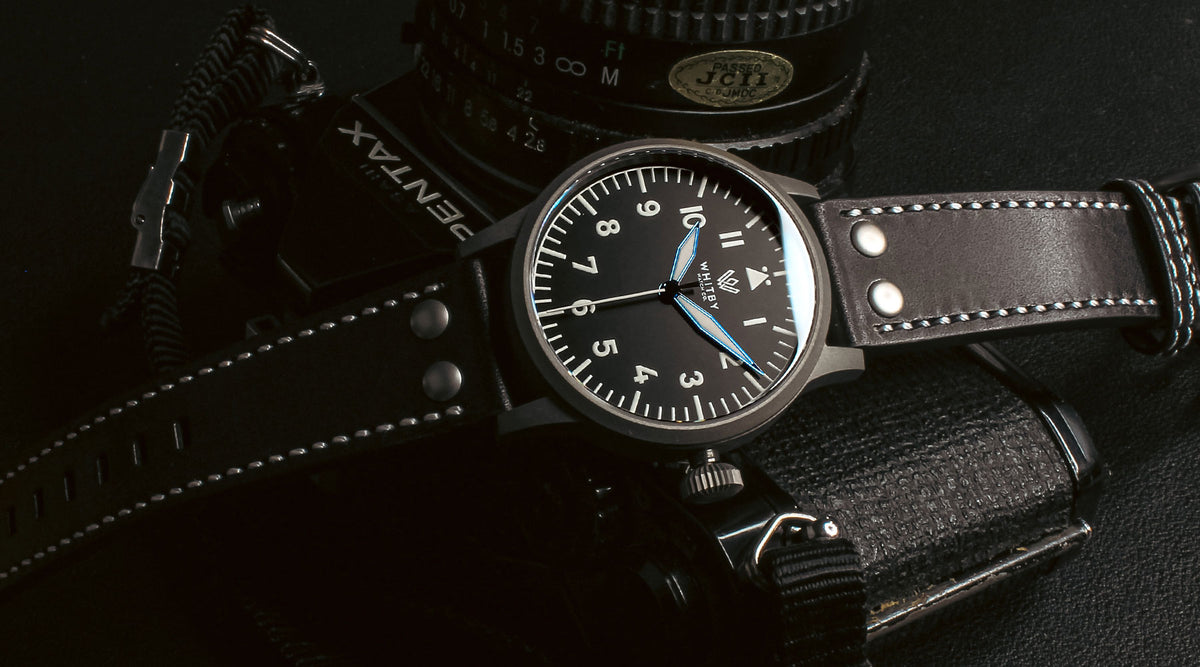 Arrow - 43mm Type A GREY - Whitby Watch Co