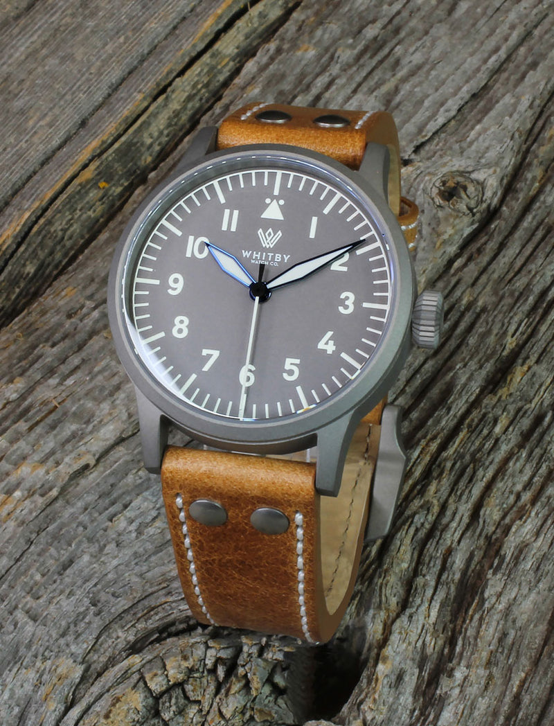 Arrow - 43mm Type A GREY - Whitby Watch Co