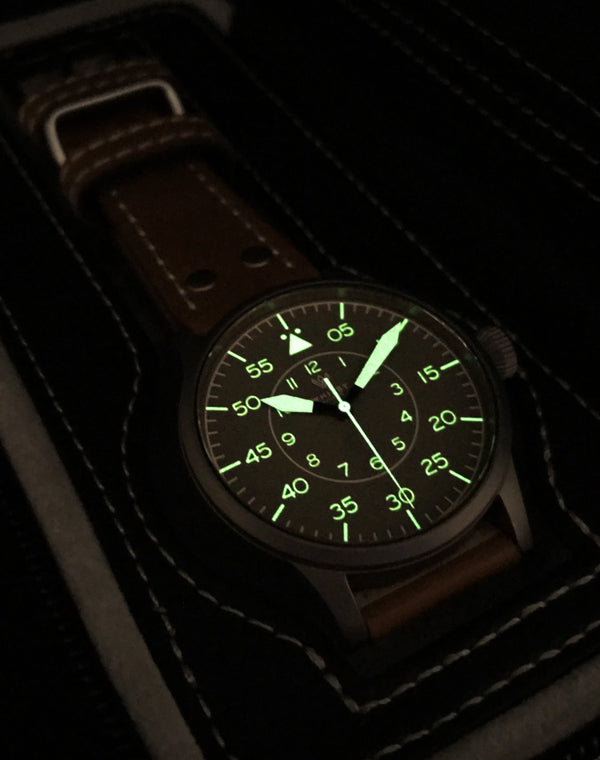Arrow - 43mm Type A GREY - Whitby Watch Co
