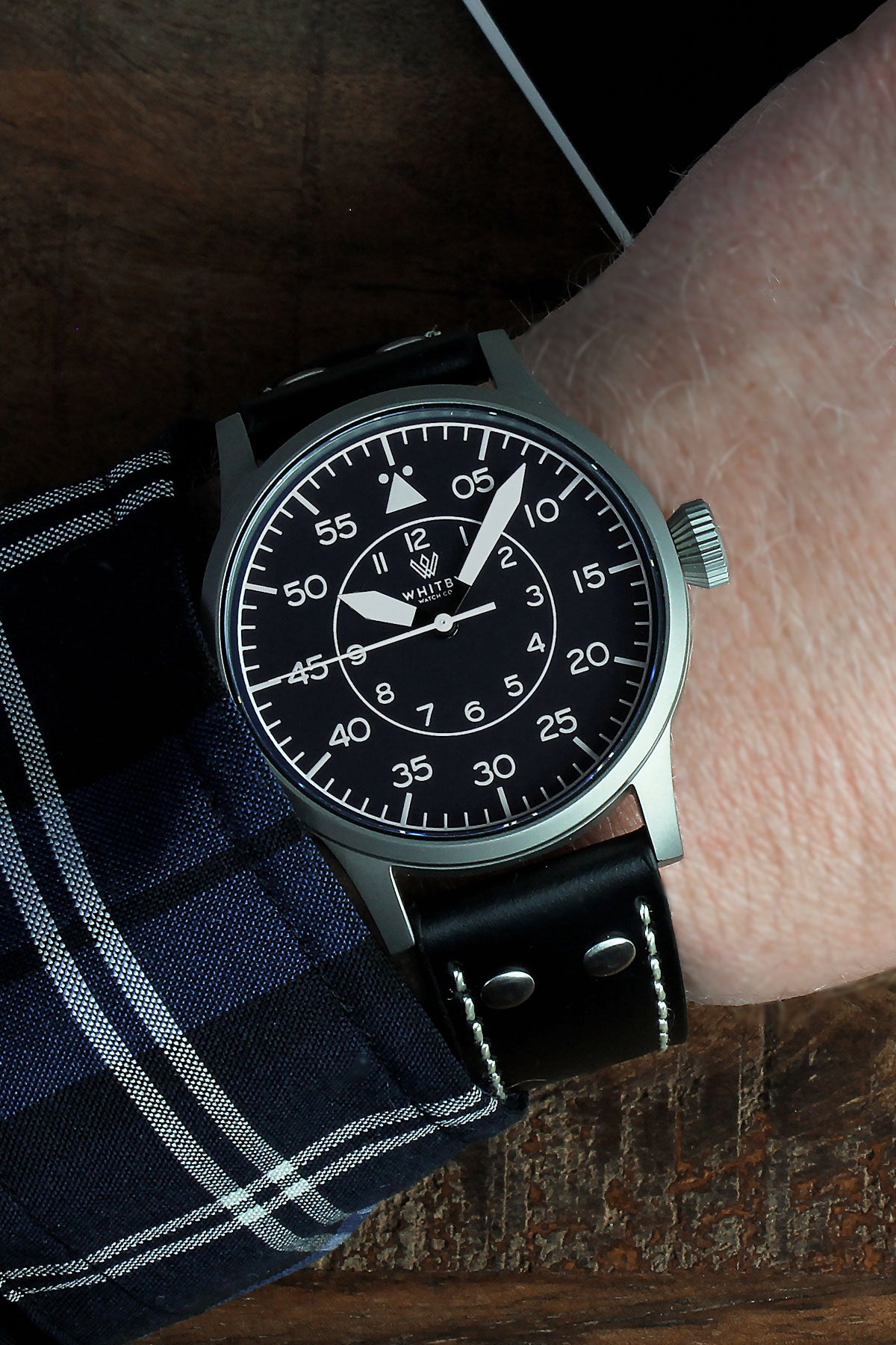 Arrow - 43mm Type A GREY - Whitby Watch Co