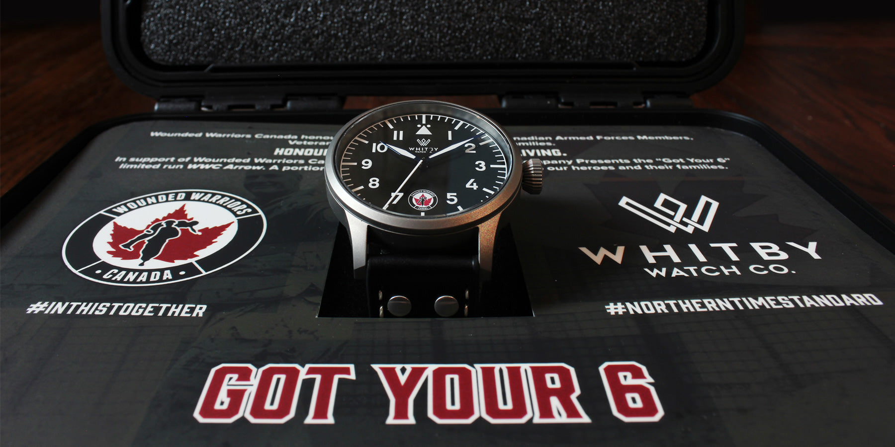 39mm Arrow - Wounded Warriors Canada - Whitby Watch Co
