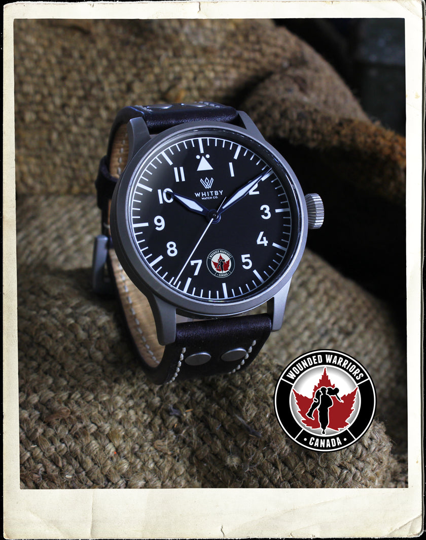 39mm Arrow - Wounded Warriors Canada - Whitby Watch Co