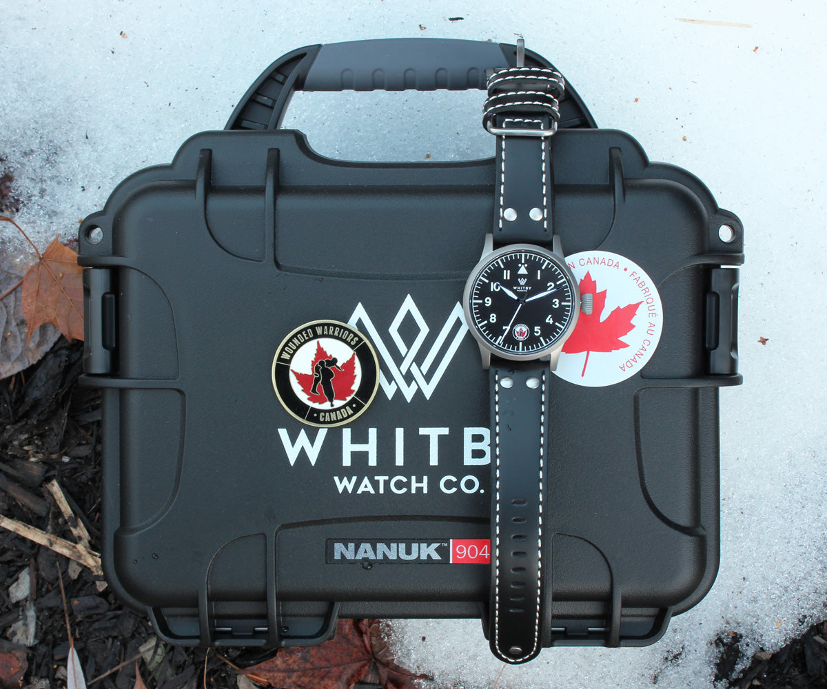 39mm Arrow - Wounded Warriors Canada - Whitby Watch Co