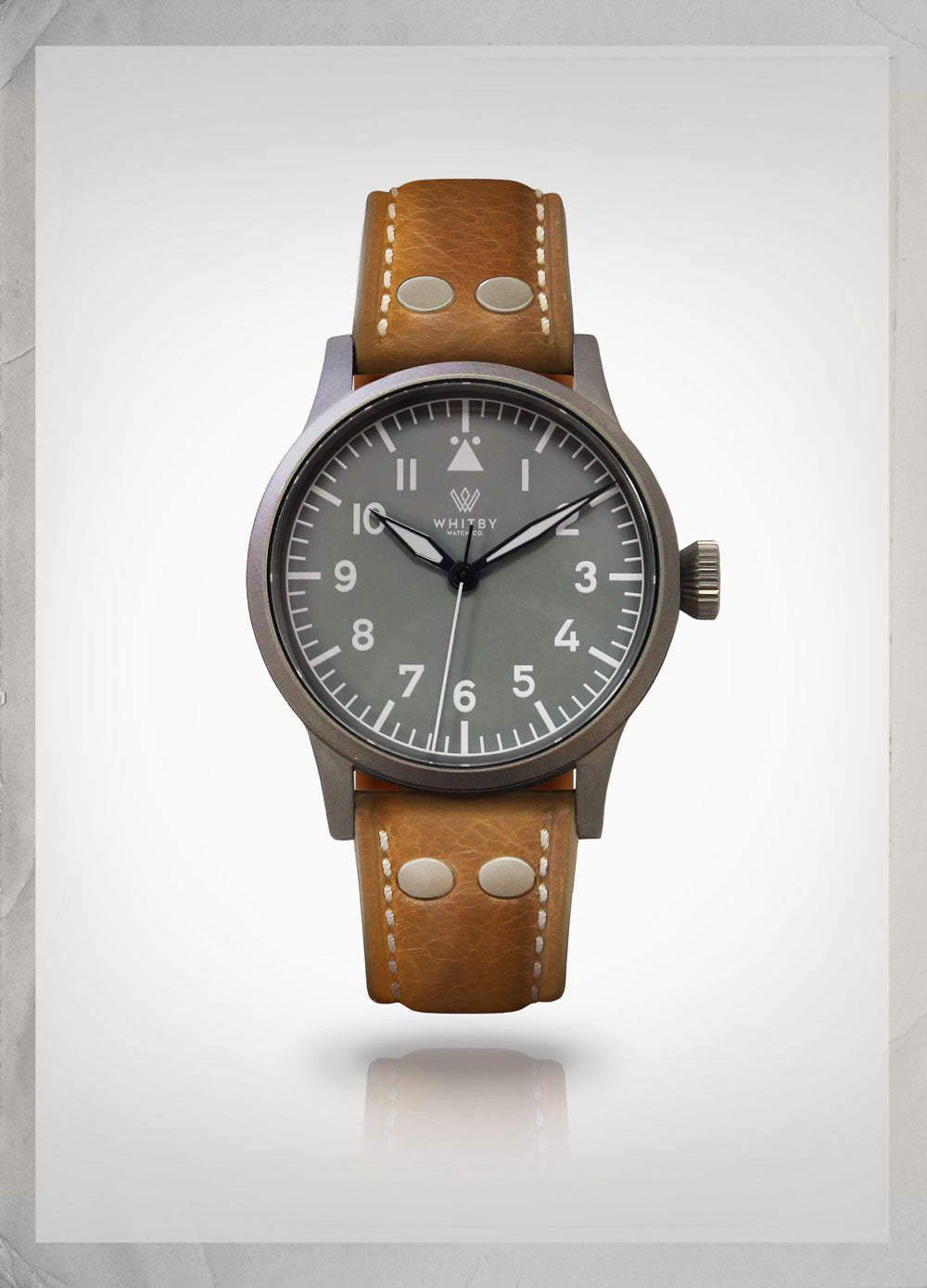 Arrow - 43mm Type A GREY - Whitby Watch Co